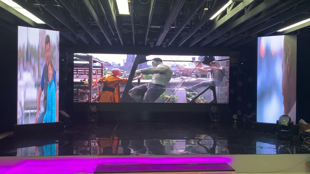 P2.5 indoor LED Video Wall for Church / Church 2K LED Wall in Los ...