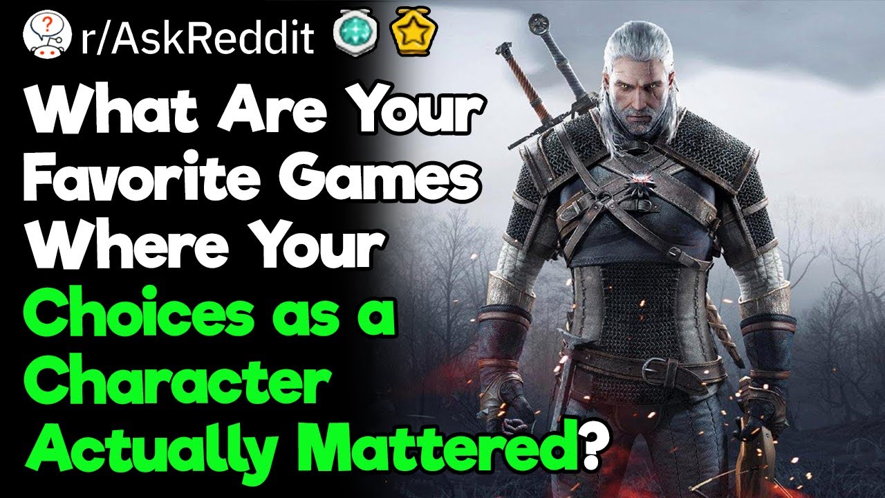 Games in Which Choices as a Character Actually Matter - YouTube