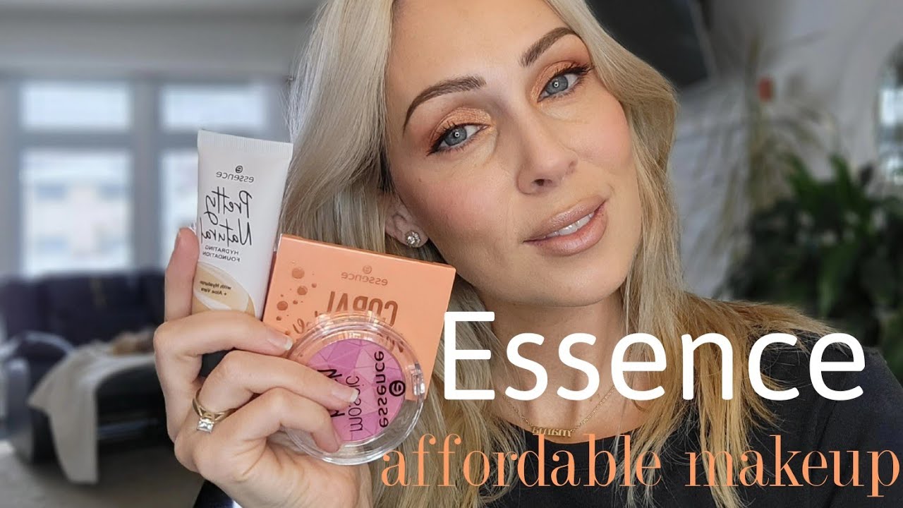 essence makeup/affordable makeup/spring makeup look - YouTube