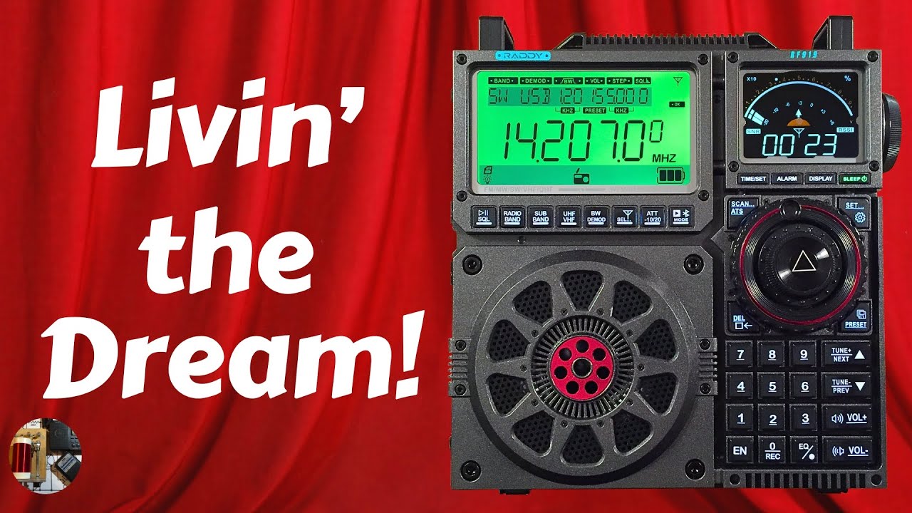 Raddy RF919 AM FM LW WX AIR CB VHF UHF SSB Shortwave Radio Review - YouTube