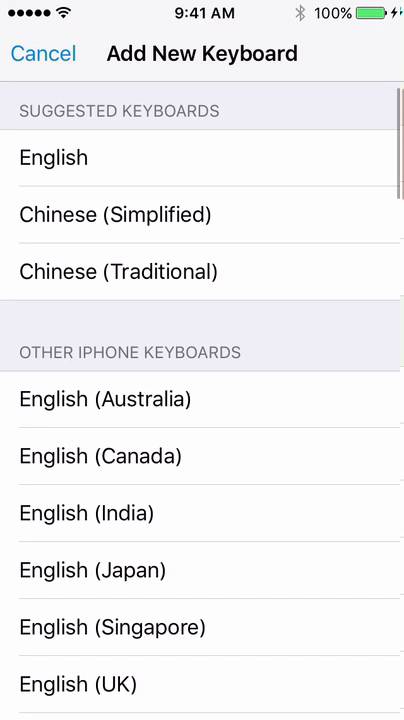 Enable Chinese Keyboards on iPhone and iPad - YouTube