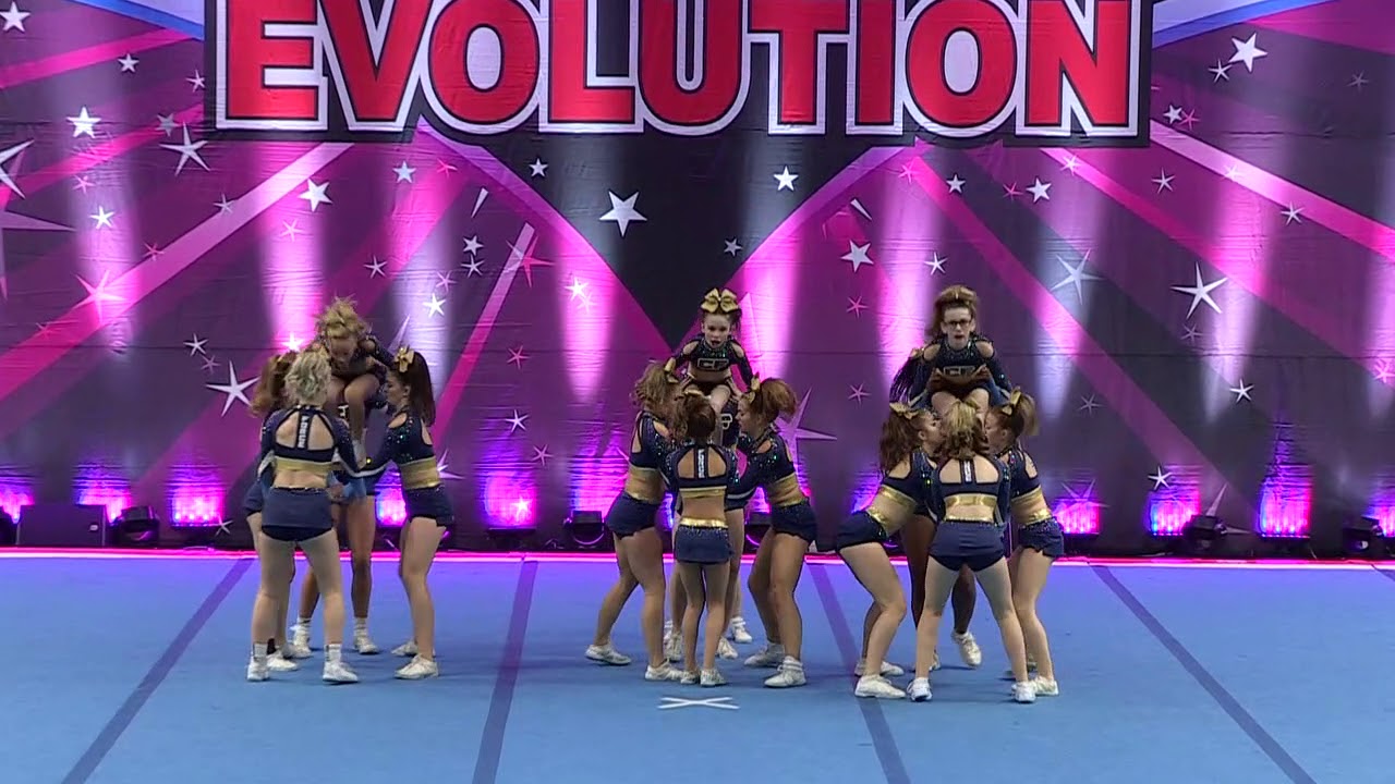 CheerForce WolfPack Royalty Senior 3 - YouTube