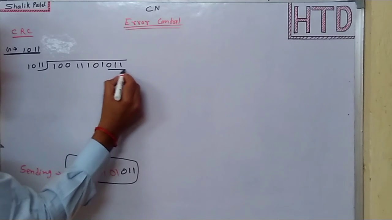 Error Handling Cyclic Redundancy Check CRC Part 2 Lec 10 Computer Error Handling Cyclic Redundancy Check CRC Part 2 Lec 10 Computer