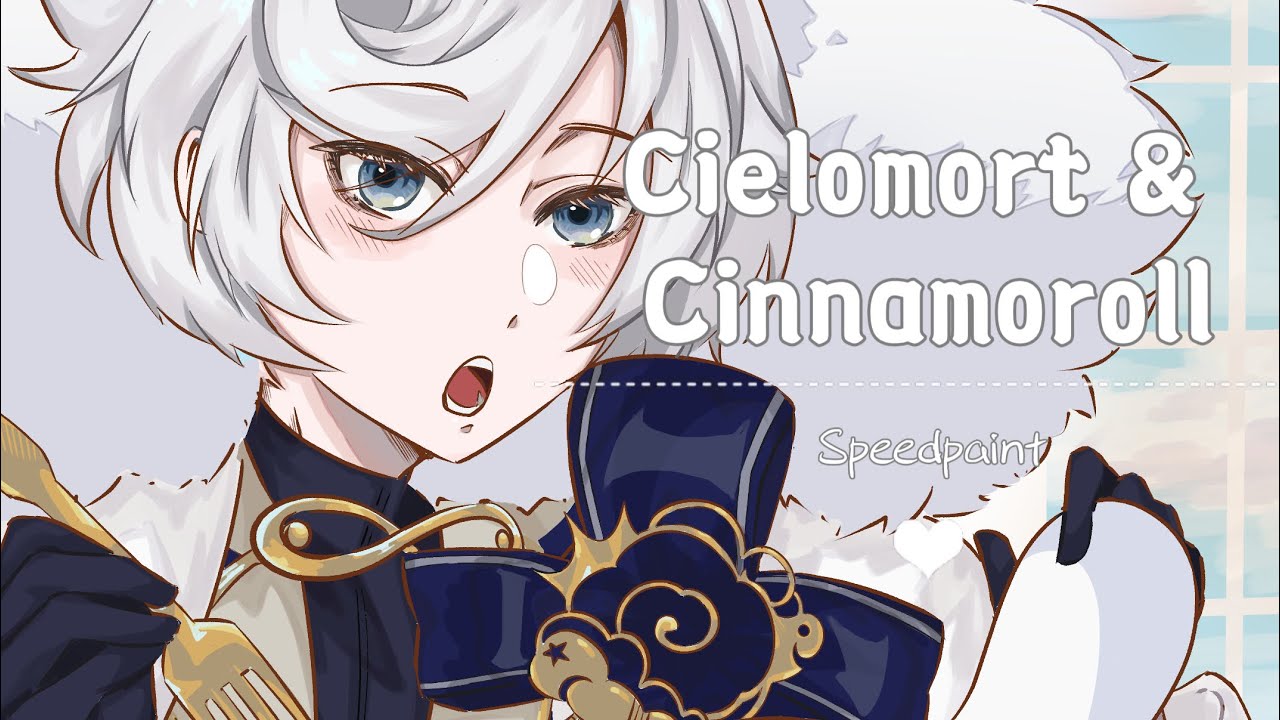 【イラストメイキング】Cielomort and Cinnamoroll - Sanrio Fragaria Memories ...