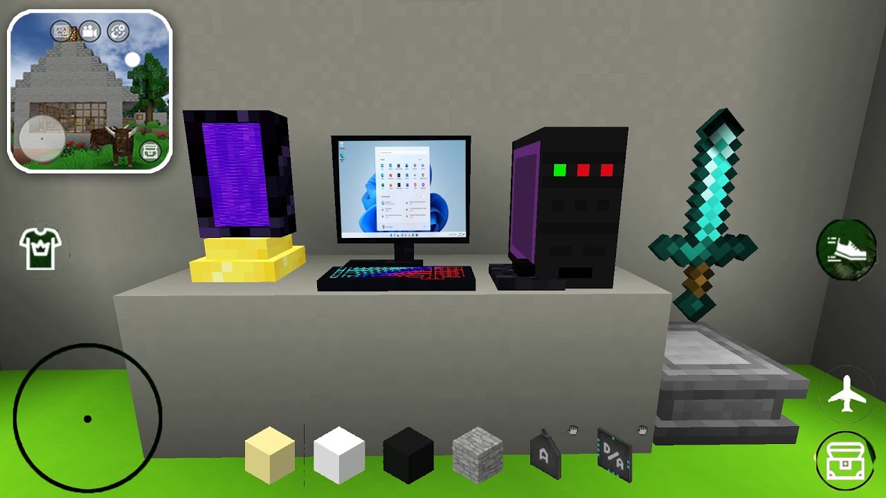 How To Make WORKING PC in MINI BLOCK CRAFT 3D - YouTube