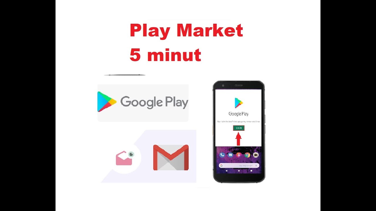 Google Account ochish. PLAY MARKET ochish / Почта / Gmail #gmail # ...
