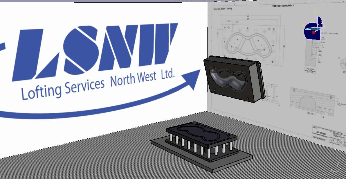 Lofting Services Northwest - Press Tool Simulation - YouTube