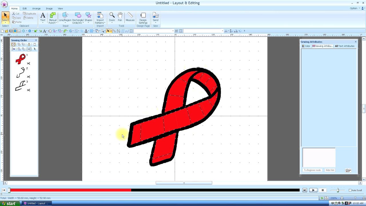 Brother PE Design Next: Editing w 3 different views (lesson 28) - YouTube
