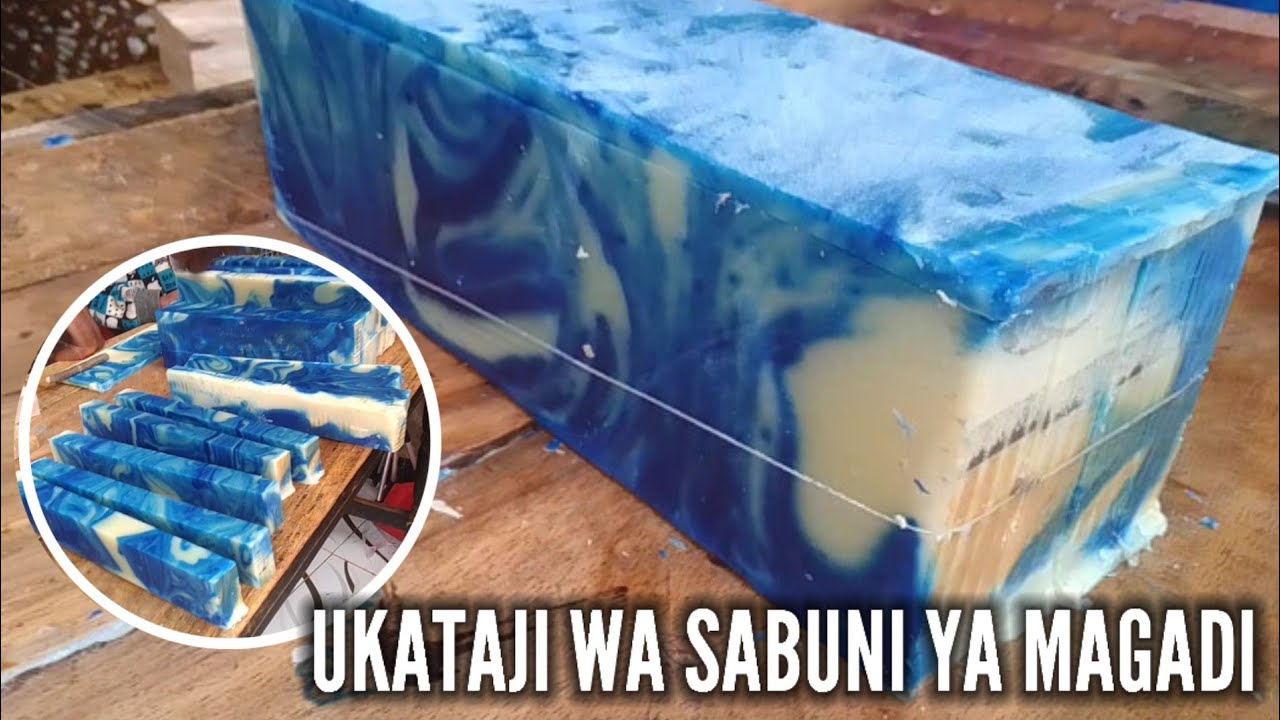 UKATAJI WA SABUNI YA MAGADI. #JINSI_YA_KUTENGENEZA_SABUNI_YA_MAGADI ...