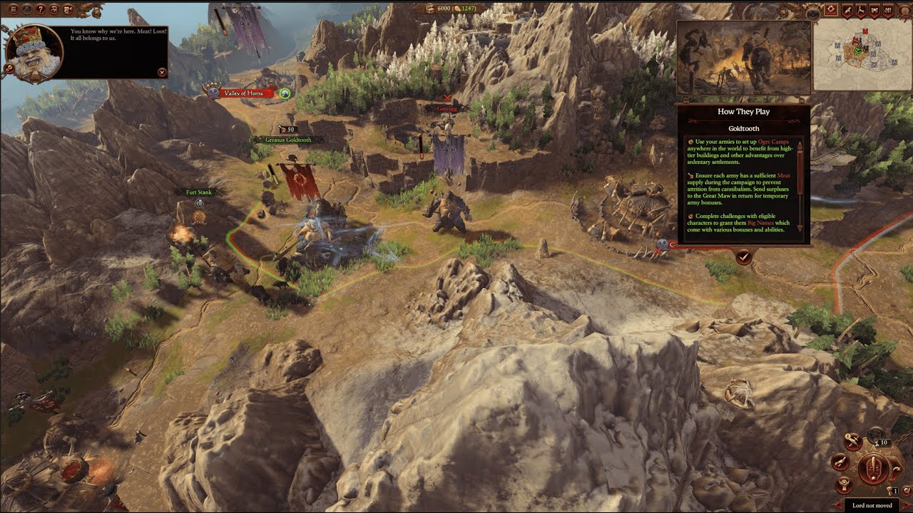 Total War: Warhammer 3 - Getting Started with Greasus Goldtooth (Ogre ...