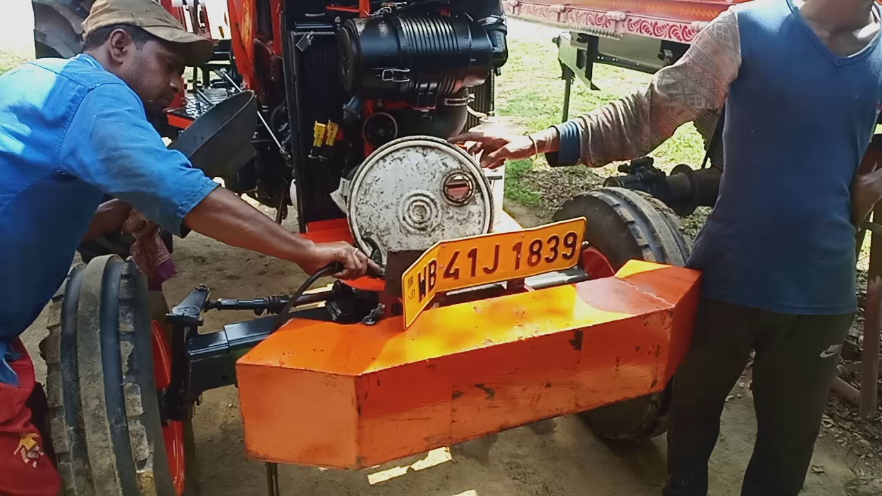Kubota MU5501- Number Plate Setup at New Style - YouTube