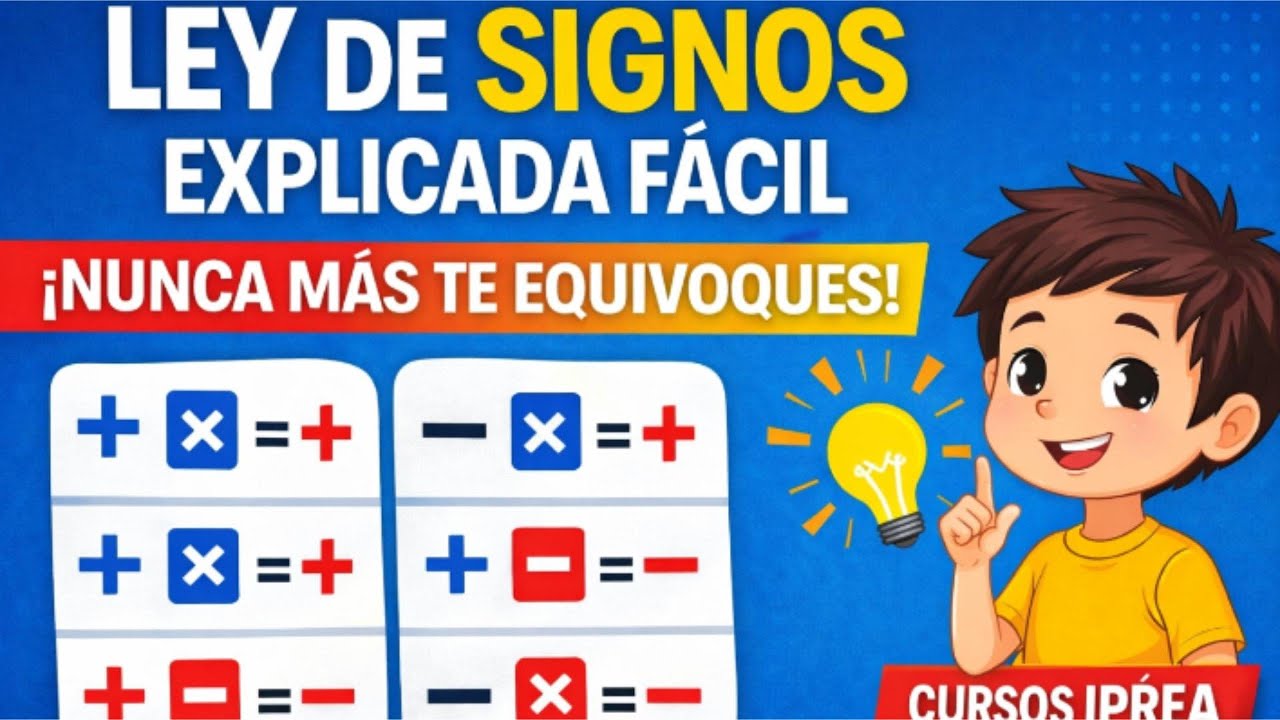 LA LEY DE SIGNOS EXPLICADA FÁCIL Nunca Más Te Equivoques CURSOS IPREA ...