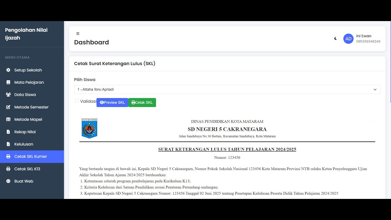 Aplikasi SKL Online [PART 1] Setup Spreadsheet - YouTube