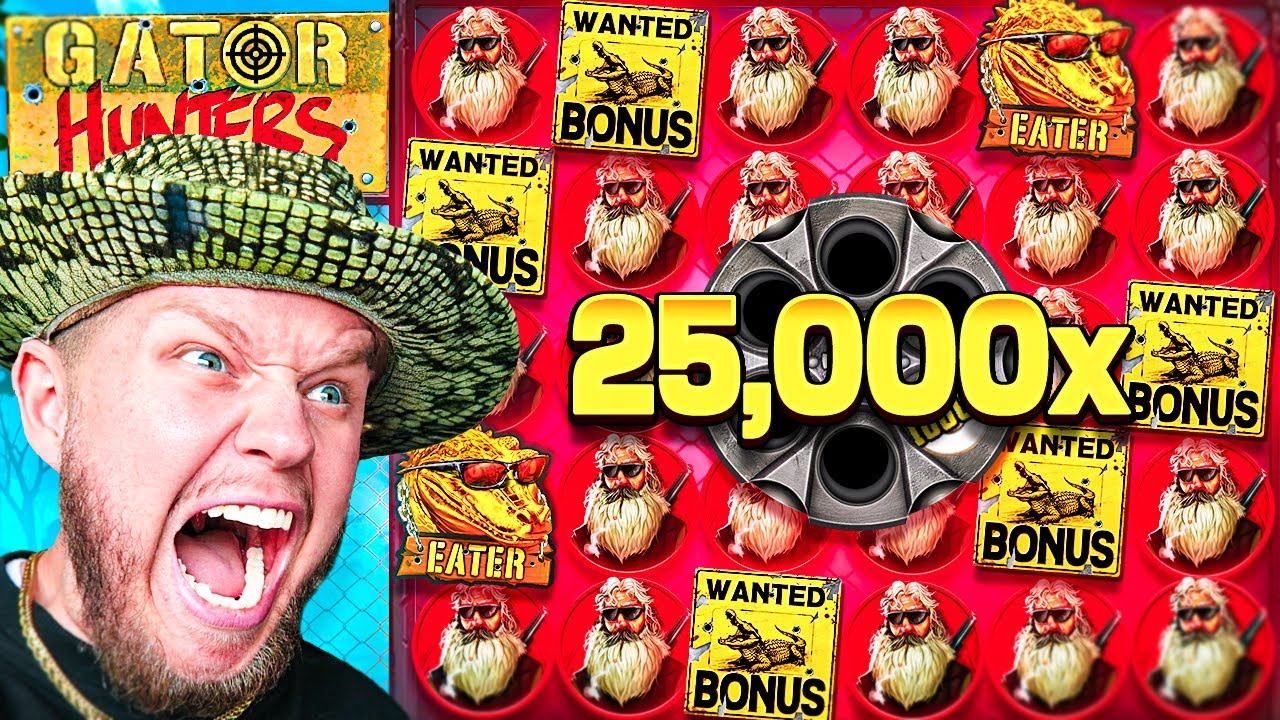 THE NEW GATOR HUNTERS SLOT IS SO GOOD!! (Big Slot Win!?) - YouTube