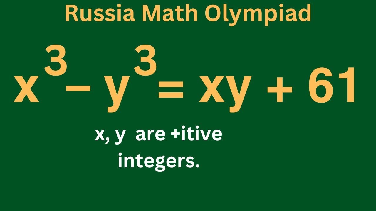 Russia Math Olympiad Problem || The Best Approach To Russia Math ...