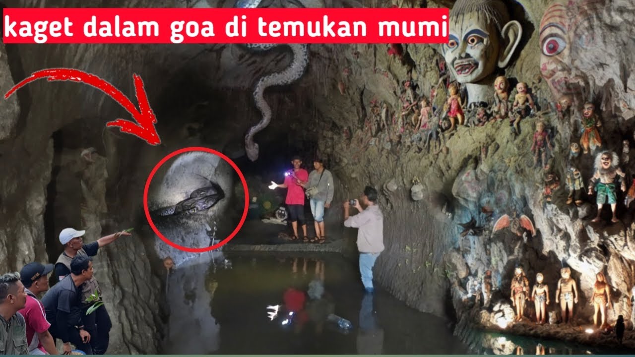 Kaget dalam goa temukan mumi !! Goa misterius penuh mumi boneka sikopet ...