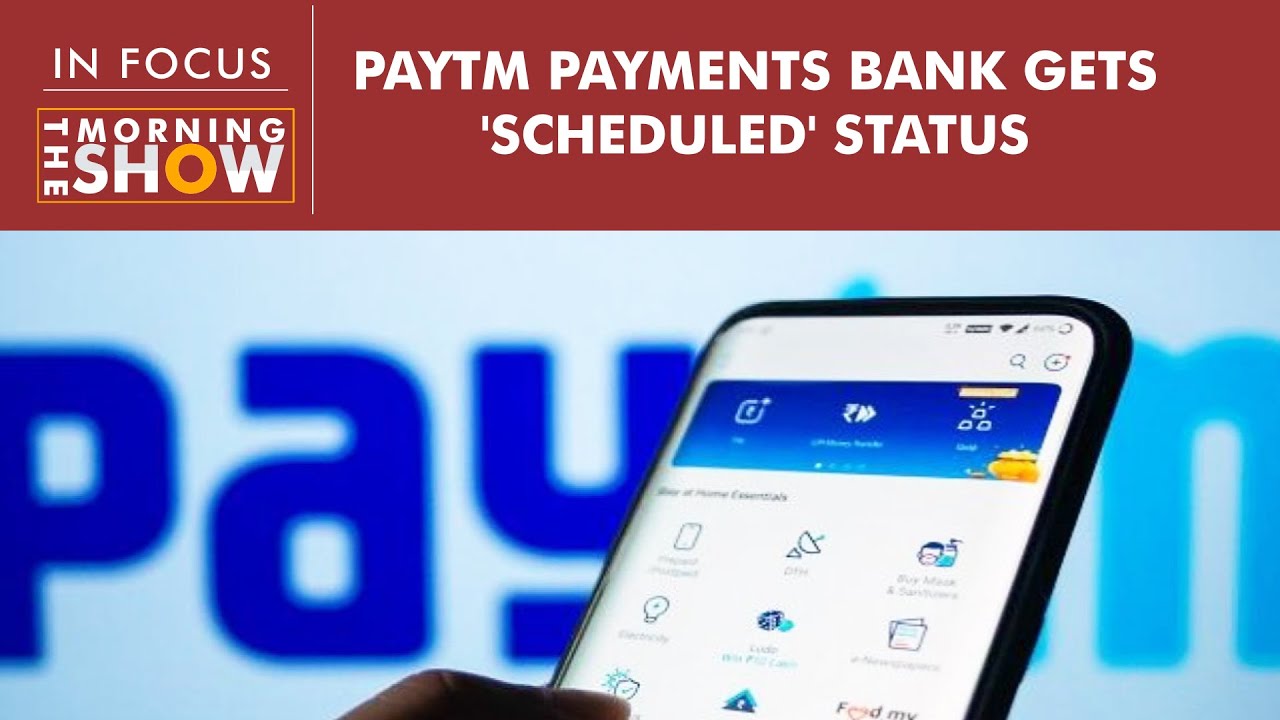 What does a scheduled bank status mean for Paytm Payments Bank? - YouTube