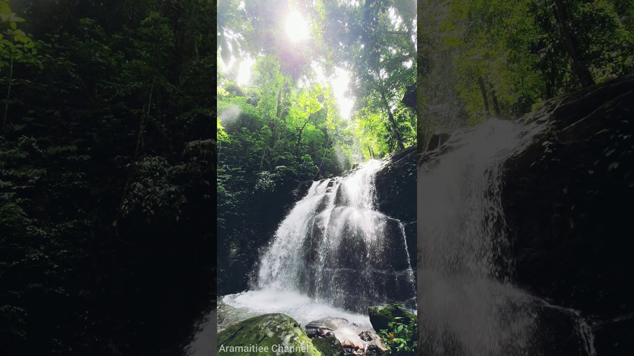 Waterfall Kionsom Inanam - Love for Nature - YouTube