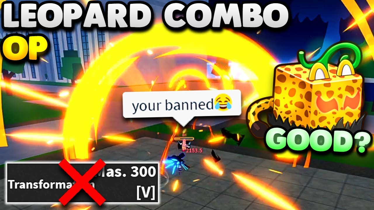 I Used a LEOPARD COMBO To Bounty Hunt With In BLOX FRUITS... (OP) - YouTube