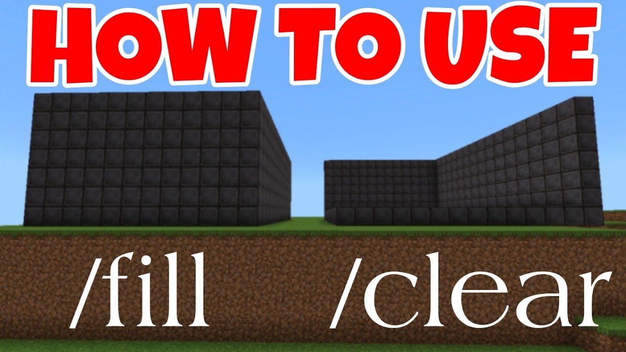 How To Use Fill Clear Command In Minecraft PE Telugu YouTube how-to-use-fill-clear-command-in-minecraft-pe-telugu-youtube