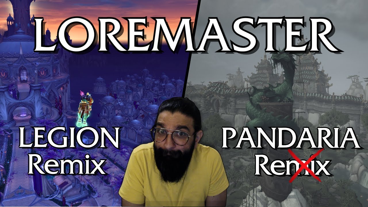 WoW Remix Made Loremaster Fun. Retail Didn't. - YouTube