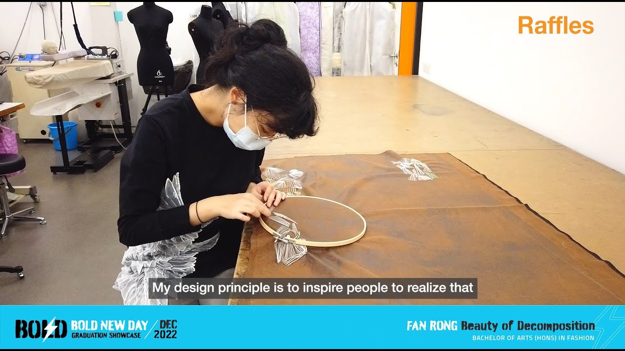 Raffles Designer FAN Rong | BOLD New Day | Raffles Graduation Showcase ...