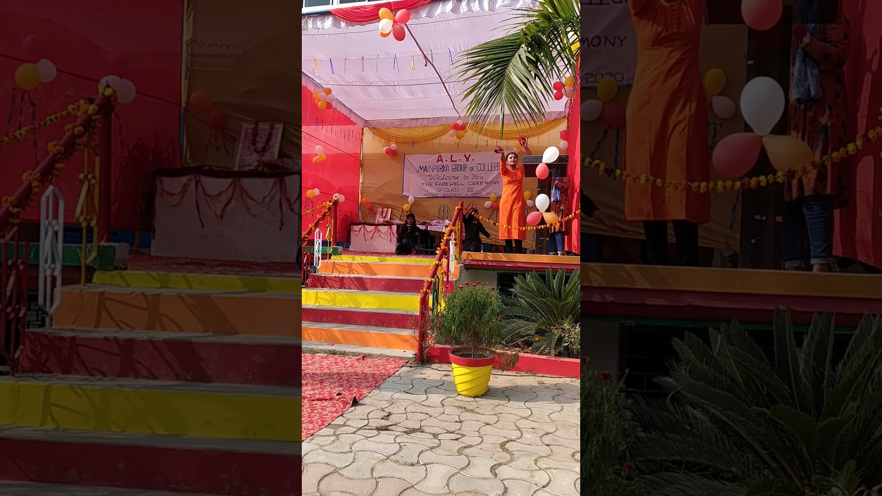 FAREWELL PARTY TO OUTGOING CLASS XII: Feb 7, 2020(2) - YouTube