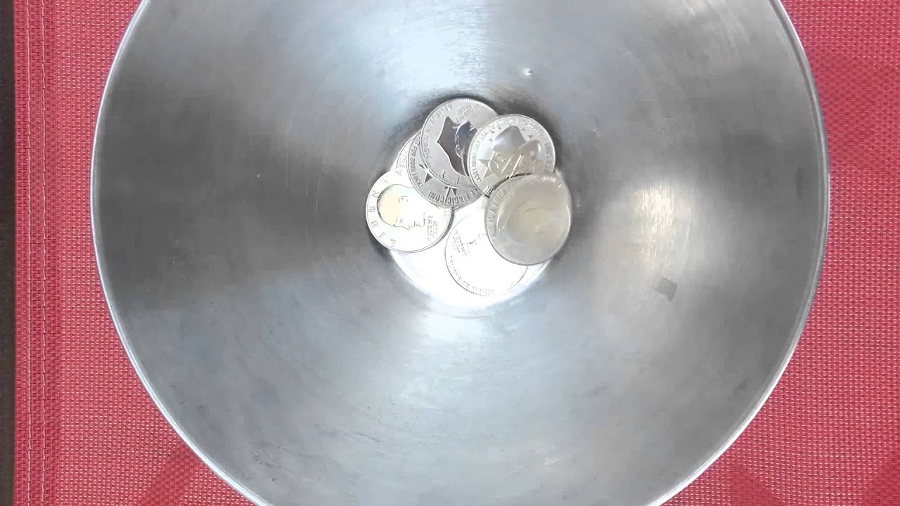 Palming Coins by Hershey Magic - YouTube