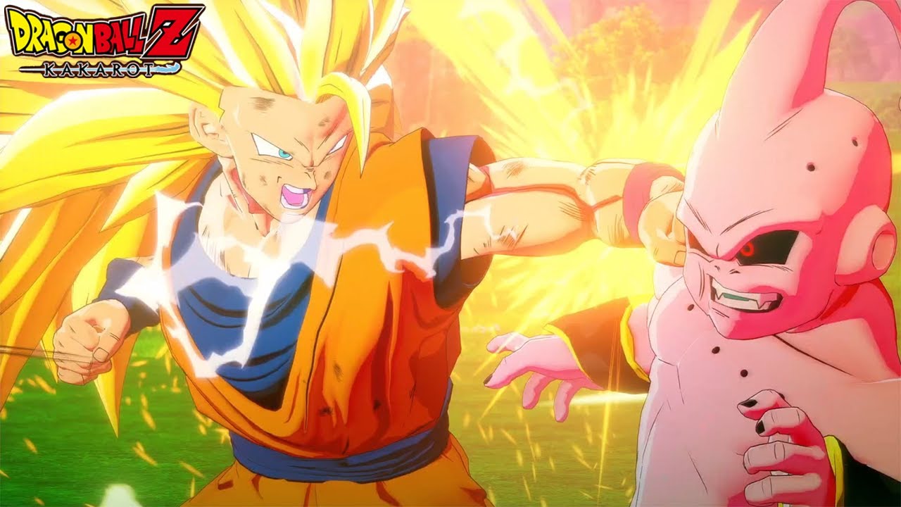 Dragon Ball Z: Kakarot - Super Saiyan 3 Goku VS Kid Buu Full Fight (PC ...