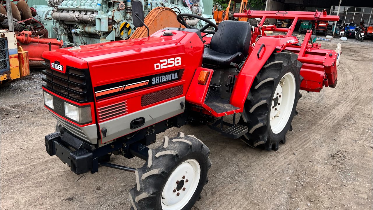Máy Cày Quá Mới Shibaura D258 - 25PS.HP | Nông Cơ Tân Phúc Khang | 📲0937892345 - YouTube
