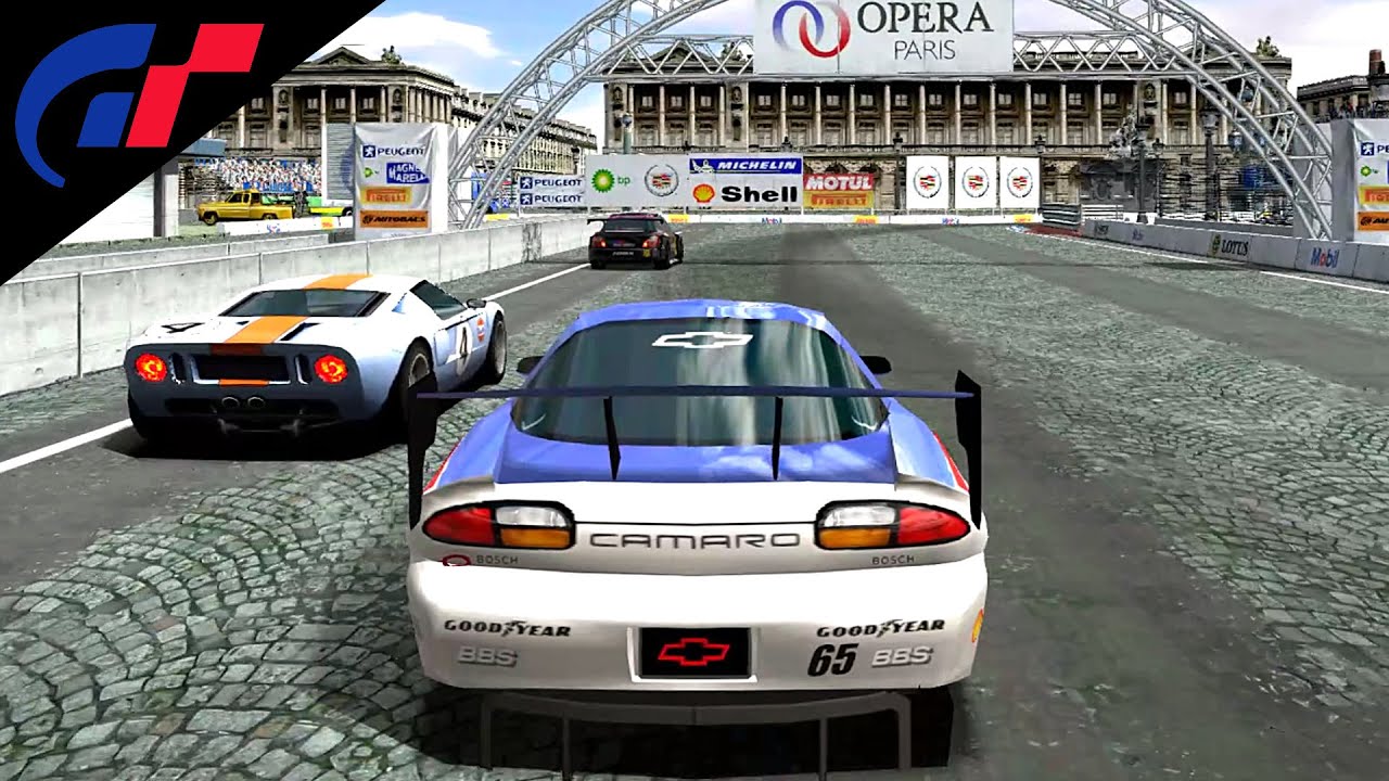 Gran Turismo 4 - Opera Paris - Chevrolet Camaro LM Race Car - Race ...