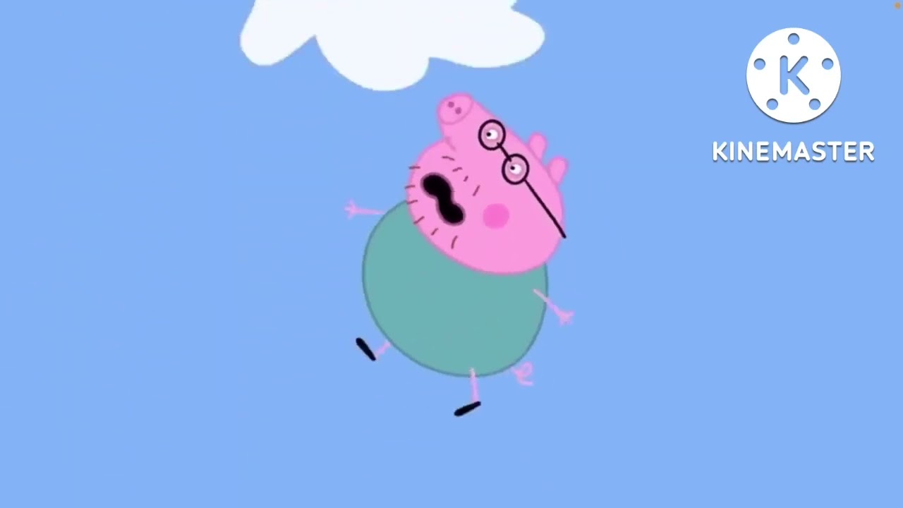 Daddy Pig Falls Out Of A Plane And Explodes - YouTube