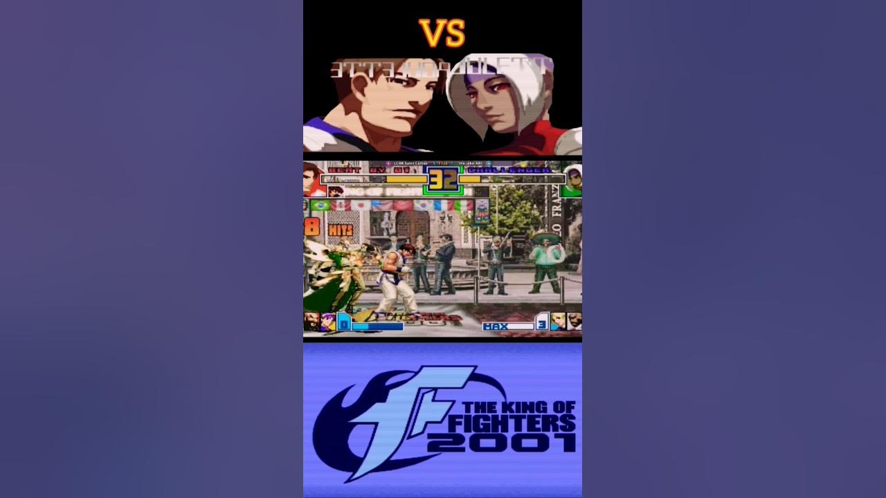 Kof 2001 - kim V/S foxy #fightcadegametv #fightcadegame2 #kof2001 - YouTube