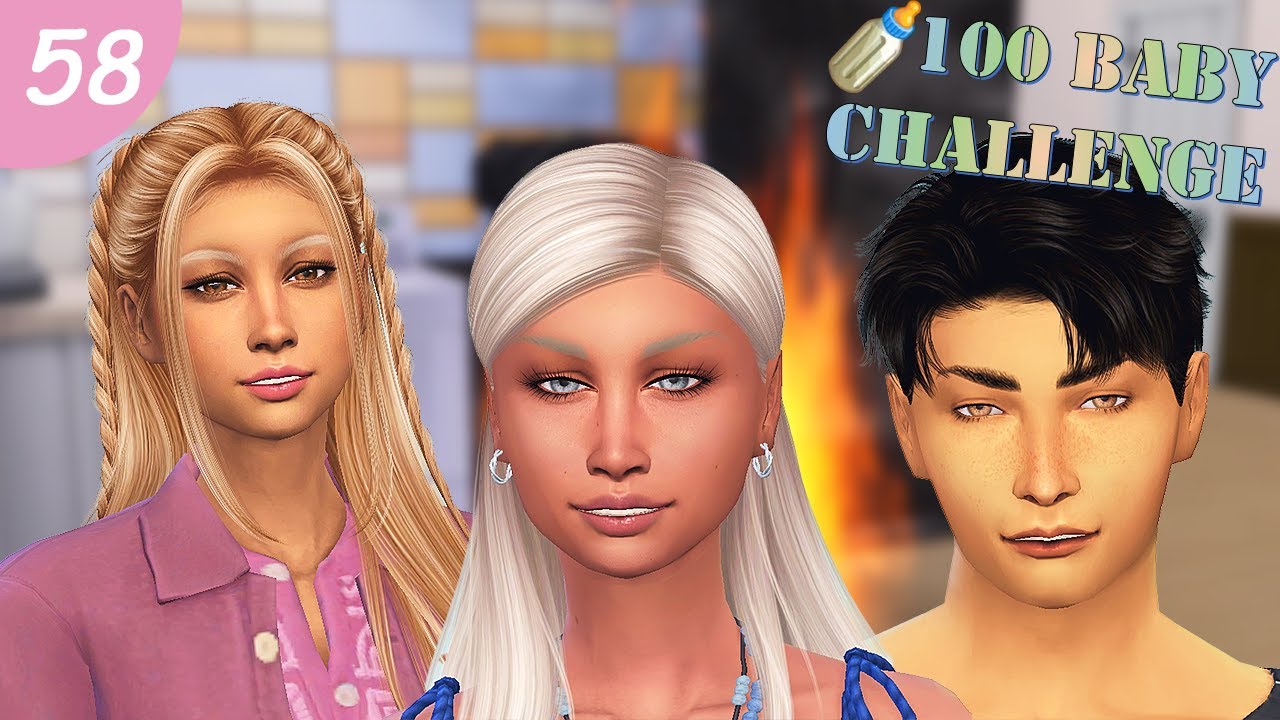 BURNING the House Down | The Sims 4 | 100 Baby Challenge #58 - YouTube
