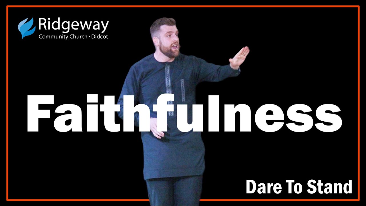Dare To Stand: Faithfulness // Daniel 1:1-21 // Pastor Will Bassett ...
