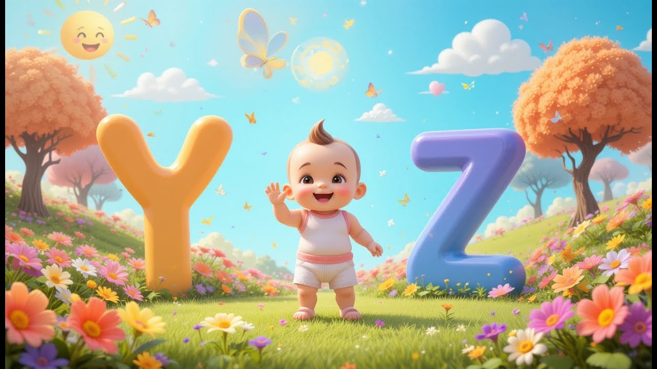 V to Z Alphabet Song | Fun ABC Learning with Animal Names for Kids ...