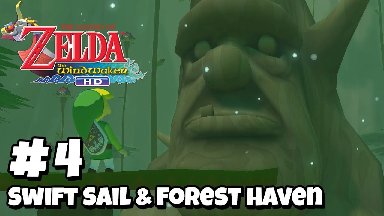 The Legend of Zelda Wind Waker HD Wii U - (1080p) Part 4 - Swift Sail ...