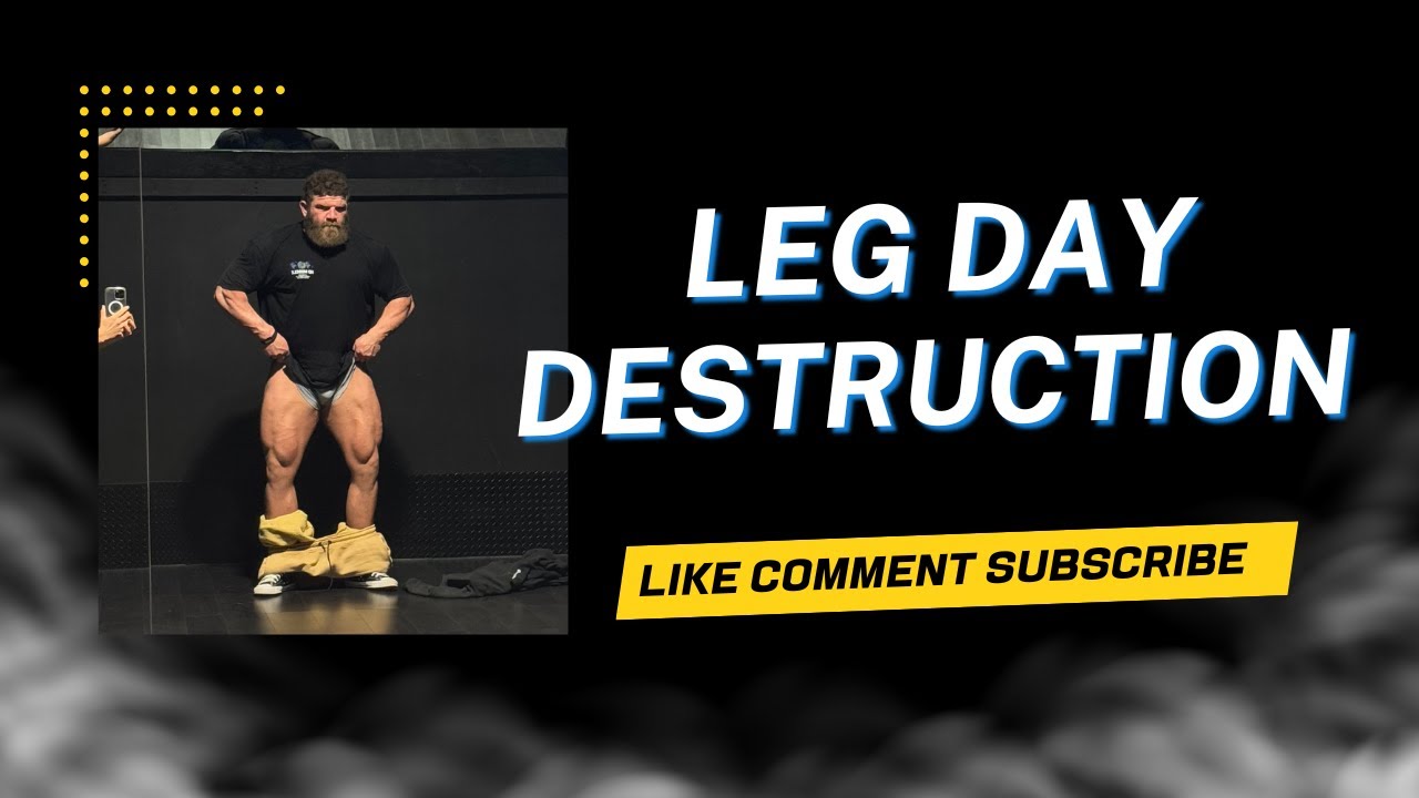 4 must have Leg Day Exercises - YouTube