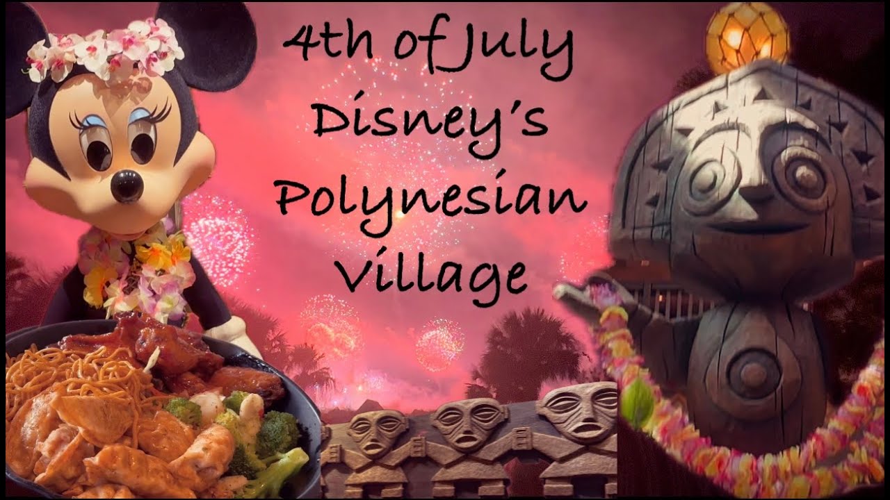 4th of July Fireworks - Disney's Polynesian Village Resort - Ohana ...