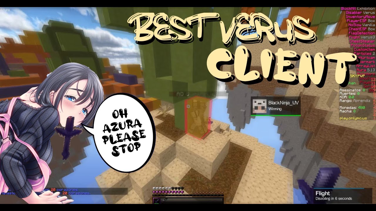 AZURA BEST VERUS CLIENT ? (spoiler : yes) - YouTube