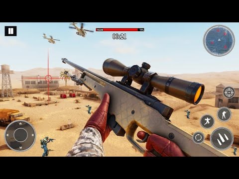 Army Sniper Desert Shooter 3D - FPS Shooting Games _ Android Gameplay ...