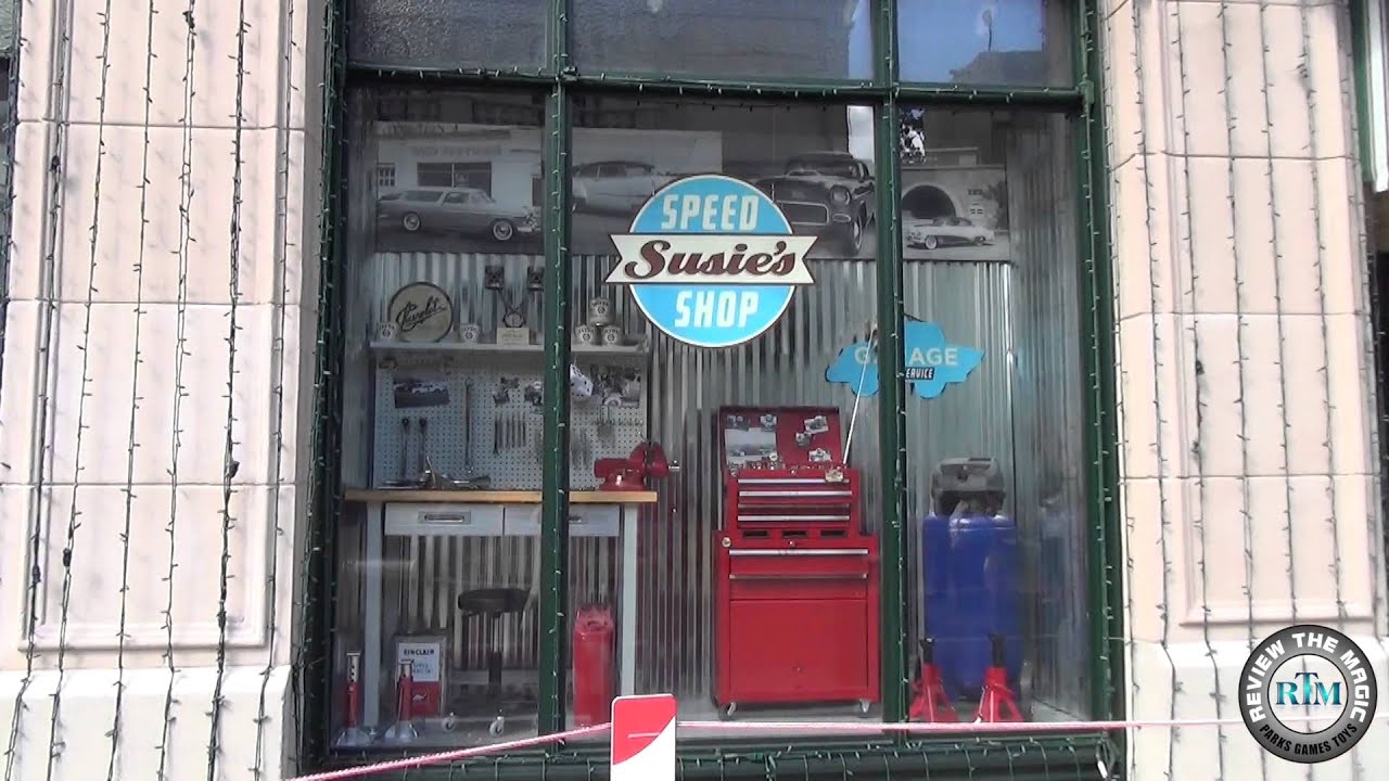 Details of Disney's Hollywood Studios Streets of America Susie's Speed ...