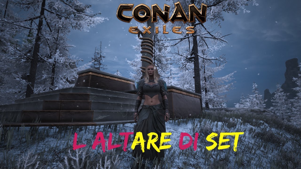 Conan exiles || Altare di set - YouTube