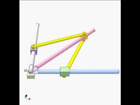 Mechanism and concepts | Linkage for linear motions 2480p - YouTube