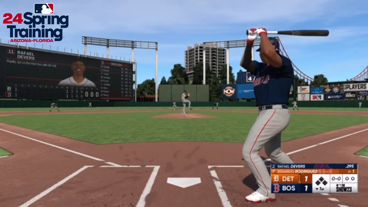 MLB The Show 23 | Detroit Tigers vs Boston Red Sox | Spring training ...