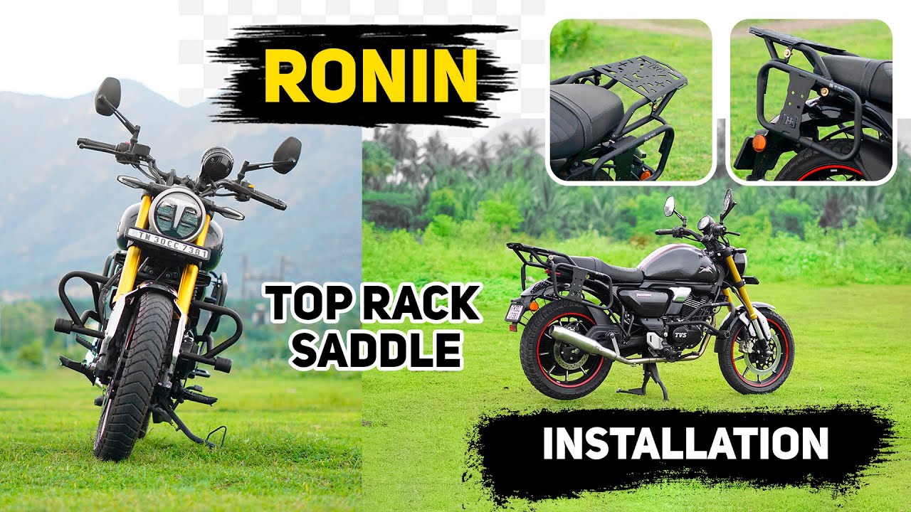 Ronin 225 | Top + Saddle Stay Installaion Guide | from HT Exhaust - YouTube