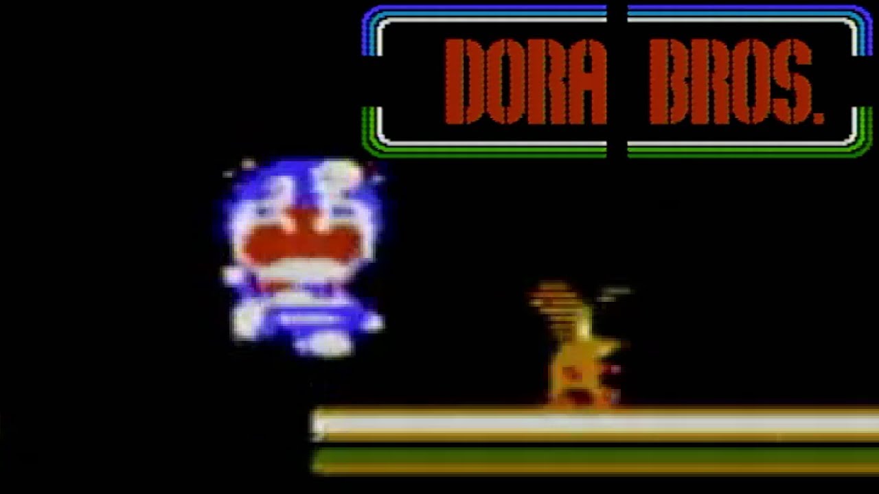 Dora Bros. (Mario Bros. Hack) - Gameplay on Famiclone Hardware - YouTube