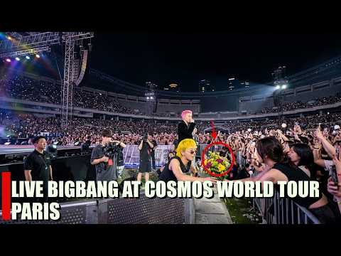 LIVE BIGBANG AT PARIS! G-Dragon, Taeyang, and Daesung captured the hearts of 40,000 fans