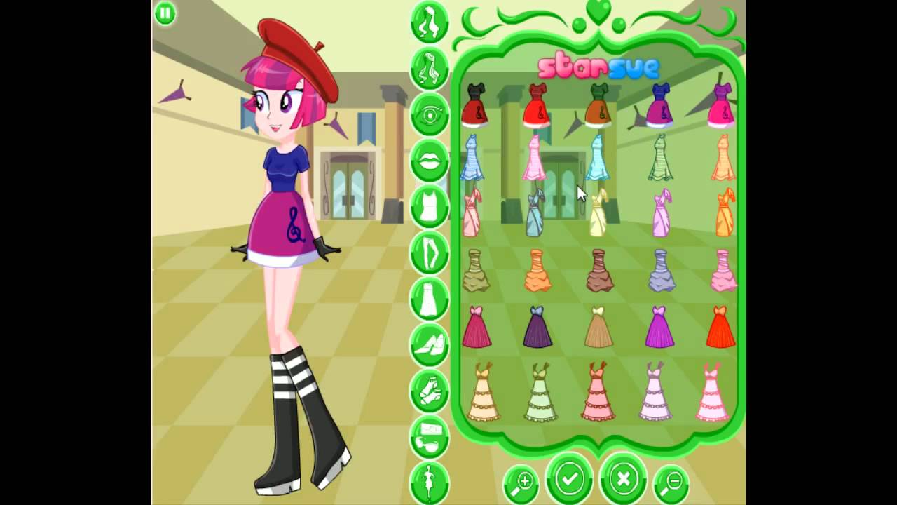 ♥ My Little Pony Equestria Girls Rainbow Rocks Watermelody Dress Up ...