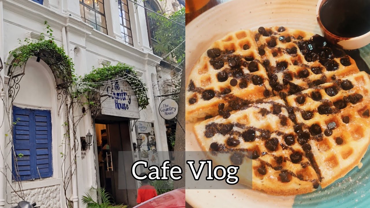 Cafe Vlog | Country House Cafe, going out with friends, short vlog ...
